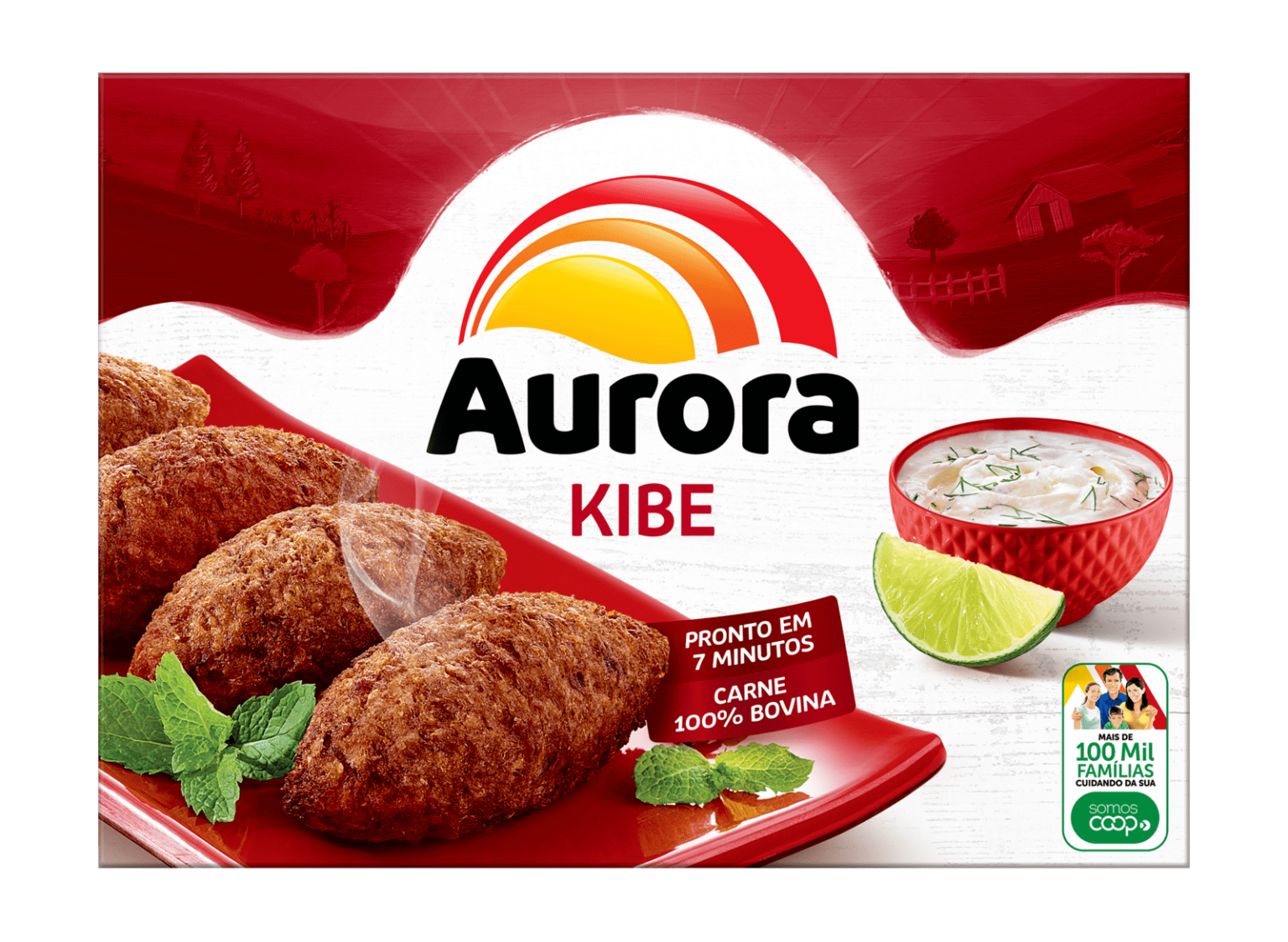 Kibe Aurora 500g | Aurora, a gente faz com gosto tudo que você gosta.