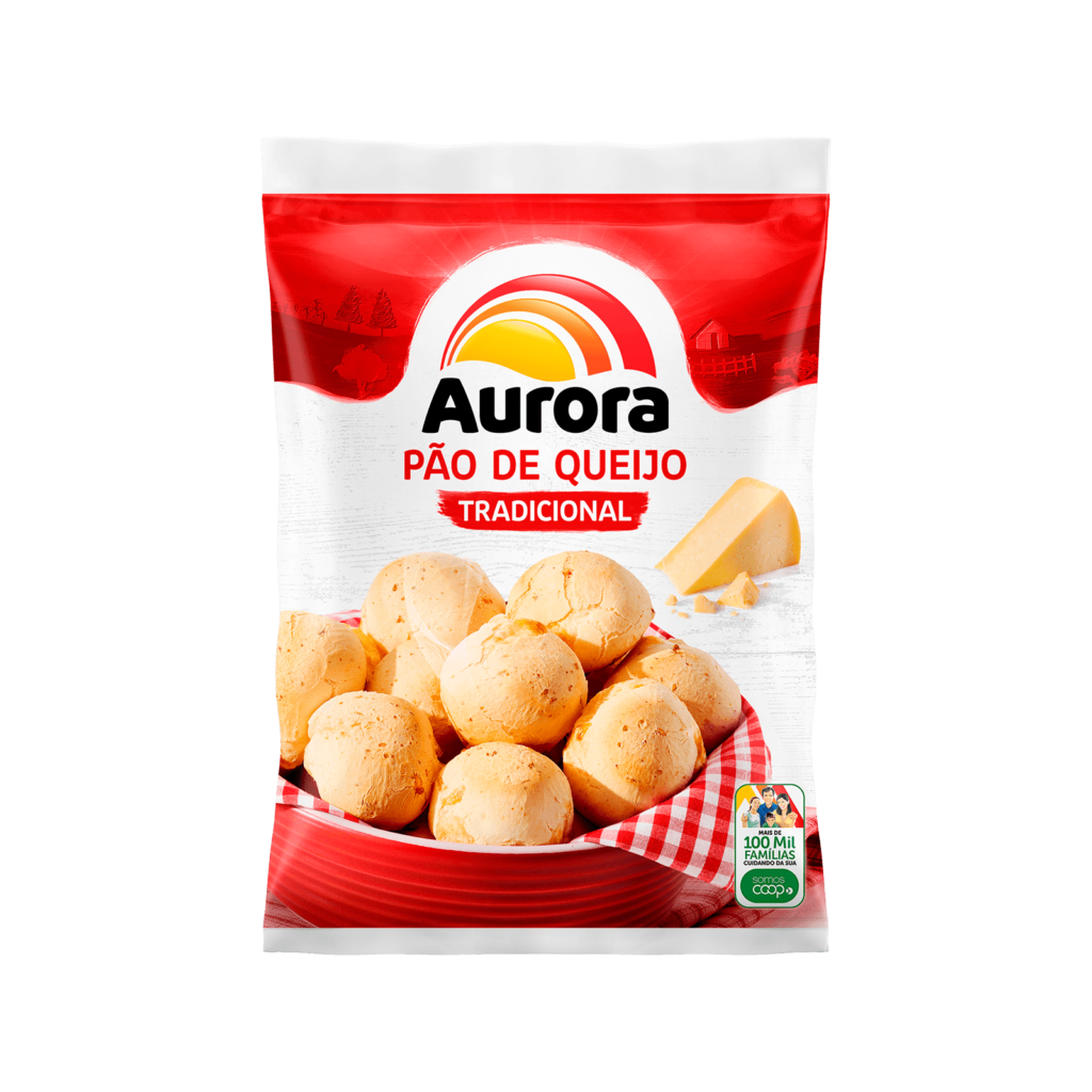 Pão de queijo tradicional Aurora 1Kg | Aurora, a gente faz com gosto ...