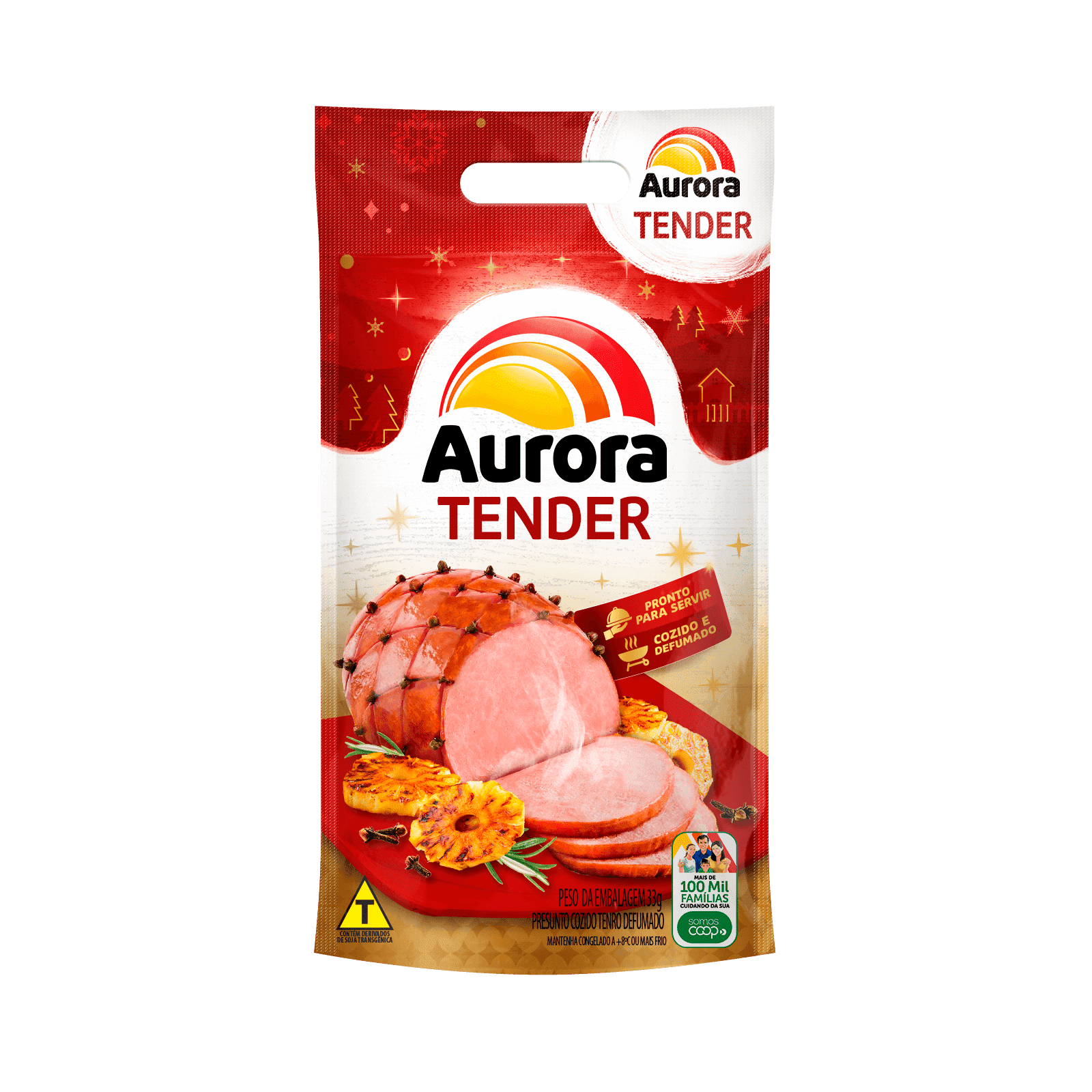 Tender com Bacon e Frutas Vermelhas | Aurora AlimentosAurora Alimentos