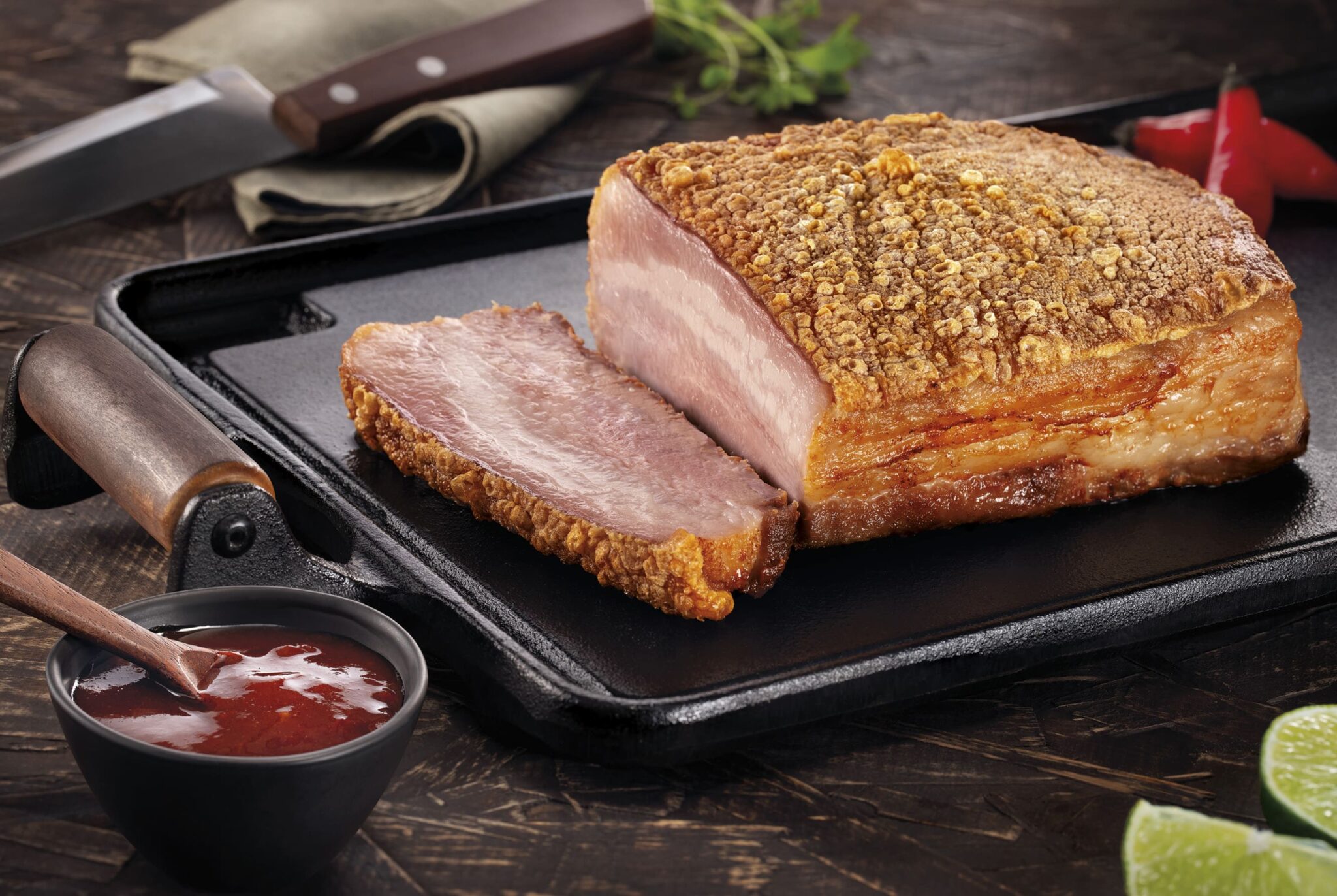 Panceta com Molho de Goiabada Picante | Aurora AlimentosAurora Alimentos